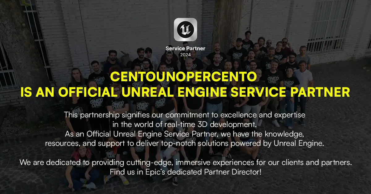 Unreal Engine Service Partners - Centounopercento